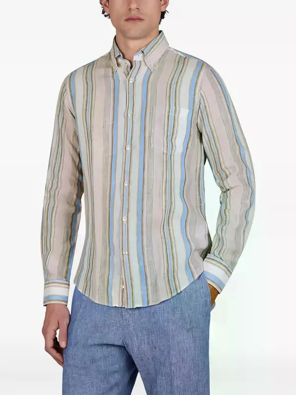 Paul & Shark Striped Shirt - Neutrals