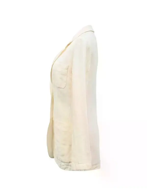 Michael Kors Single-breasted Linen Blazer
