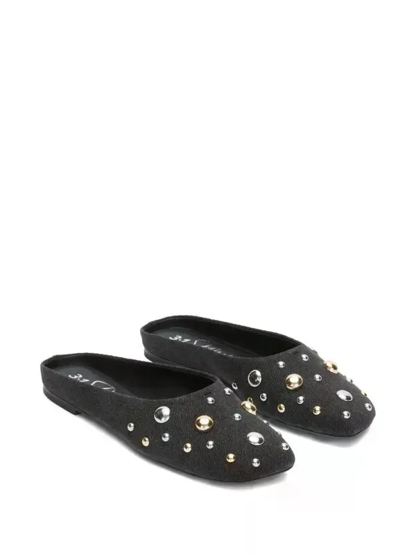 3.1 Phillip Lim Dome Studded Mules