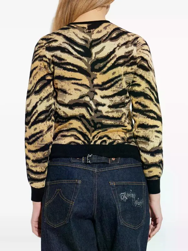 Kenzo Tiger-print Cardigan