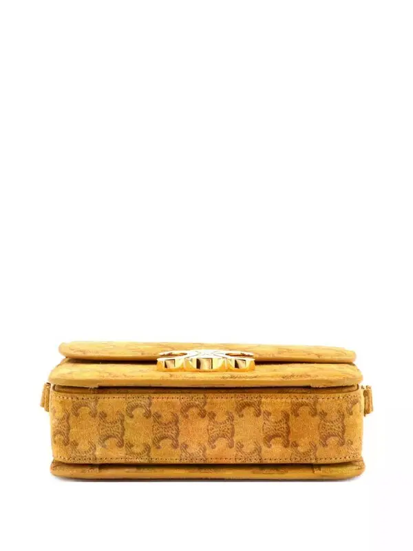 Celine Triomphe Teen Shoulder Bag - Brown