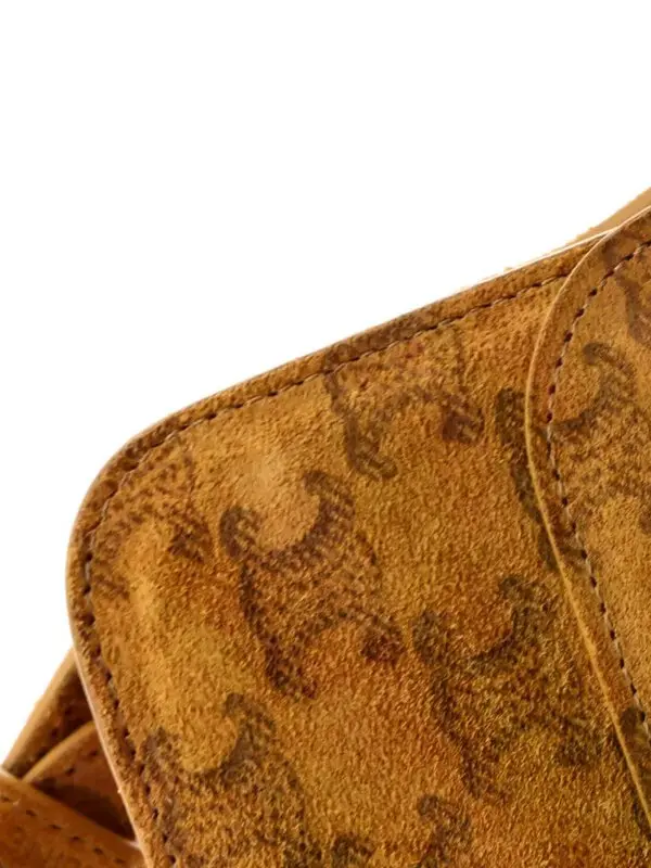 Celine Triomphe Teen Shoulder Bag - Brown