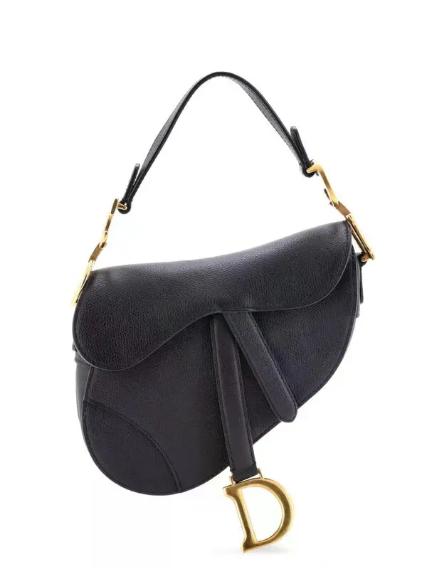 Dior Saddle Mini Shoulder Bag - Black