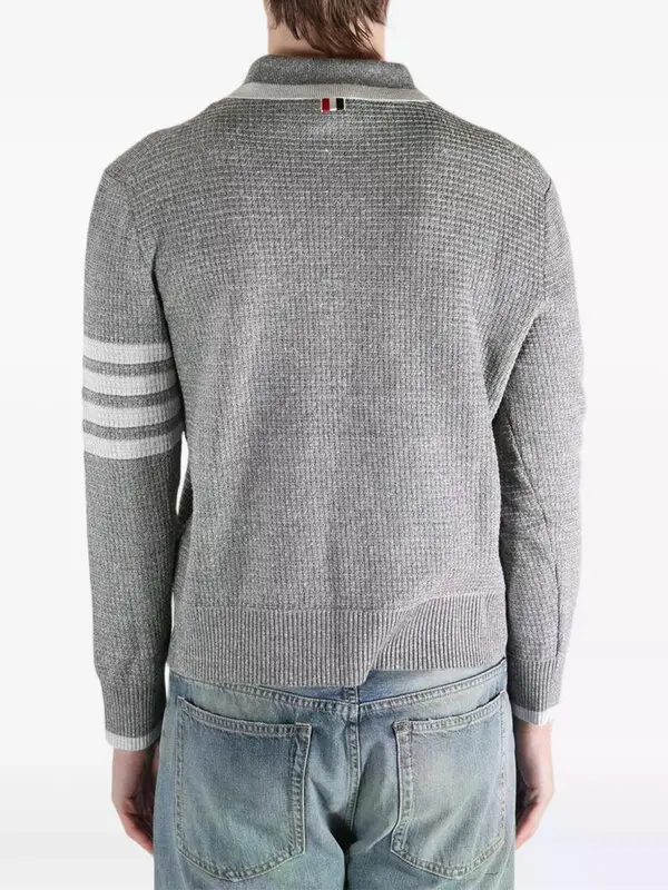 Thom Browne Pocket Striped Polo Shirt