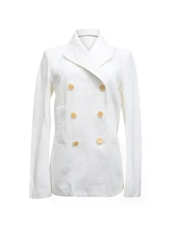 JOSEPH Double-breasted Blazer - White