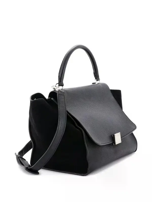 Celine Trapeze Leather Medium Satchel