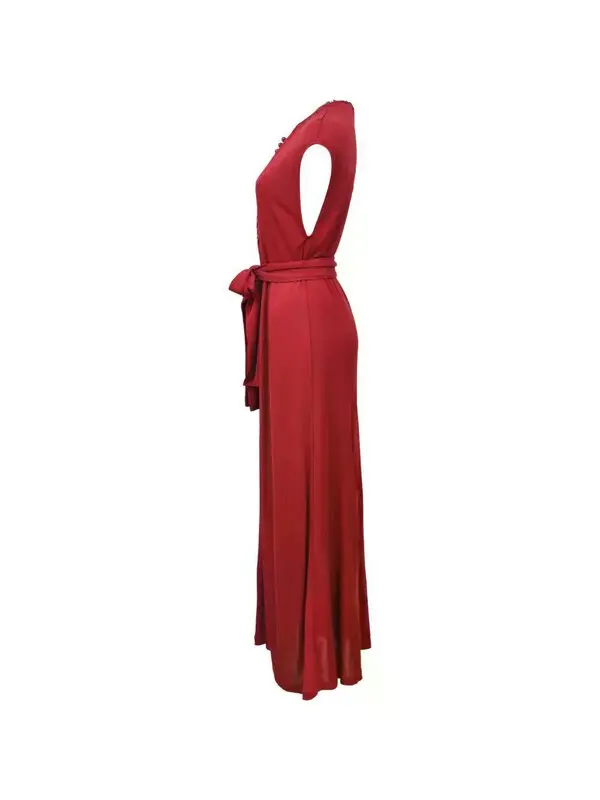 JOSEPH Romy Midi Dress With Button Detail And Belt