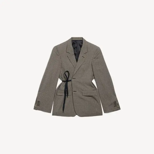 Balenciaga Wrap Tailored Jacket