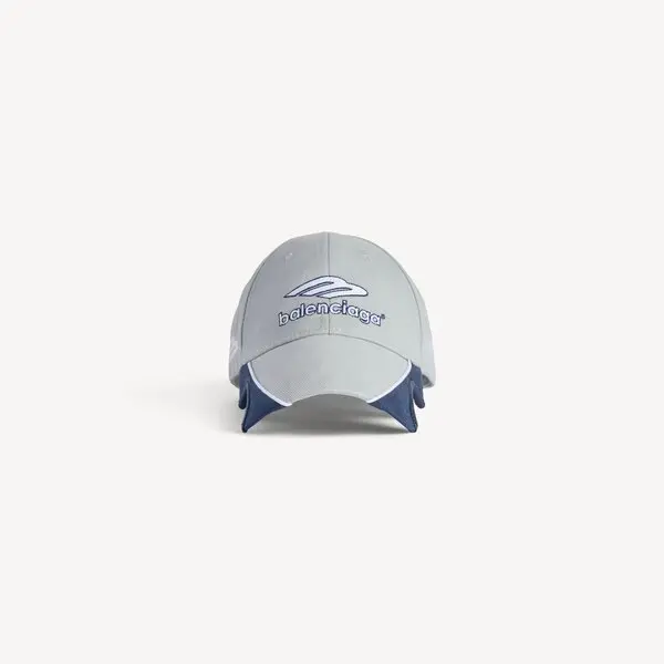 Balenciaga 3b Football Cap - Grey