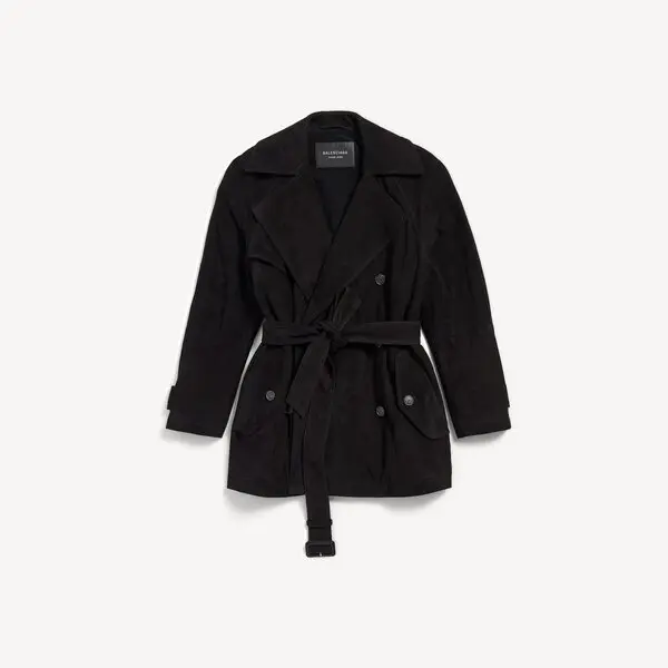 Balenciaga Cocoon Short Trench