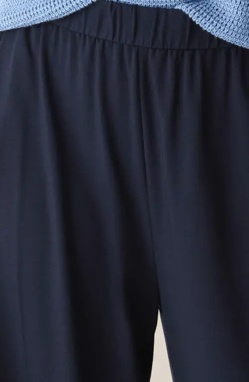 Eileen Fisher Ankle Straight Leg Jersey Pants