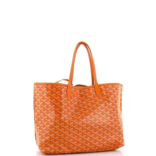 Goyard Saint Louis Tote Coated Canvas Pm - Orange