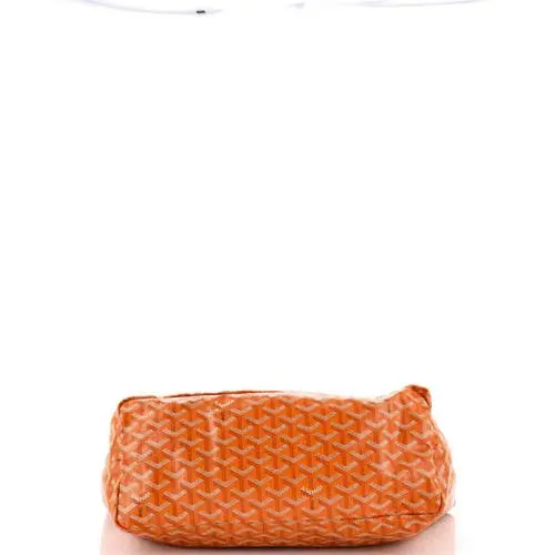 Goyard Saint Louis Tote Coated Canvas Pm - Orange