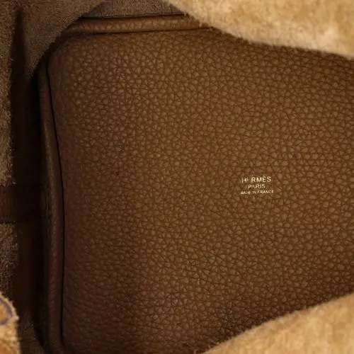 Hermès Picotin Lock Bag Clemence Mm - Brown