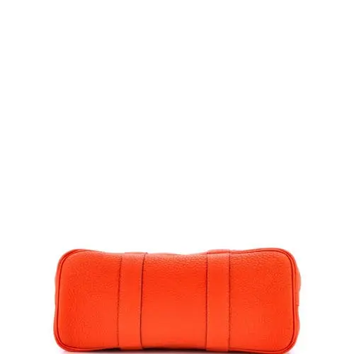 Hermès Garden Party Tote Toile And Leather 30 - Red