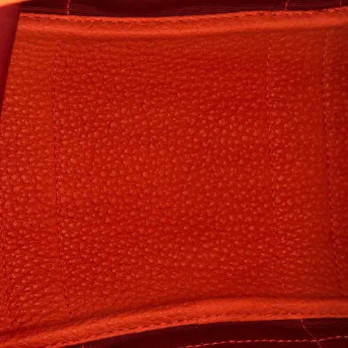 Hermès Garden Party Tote Toile And Leather 30 - Red