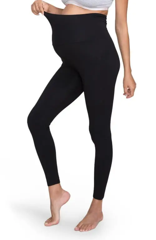 Hatch The Ultrasoft Over The Bump Maternity Leggings - Black