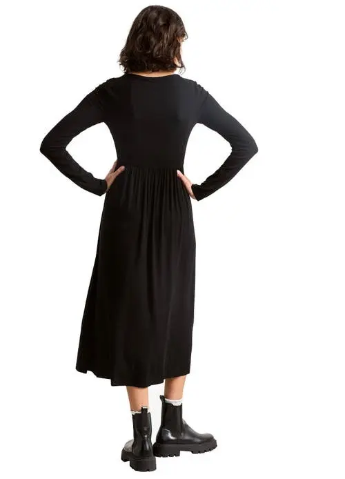 Hatch Rib Nursing Dress