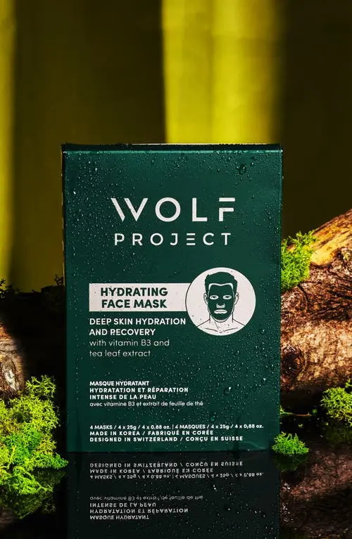 WOLF PROJECT 4-pack Hydrating Sheet Masks