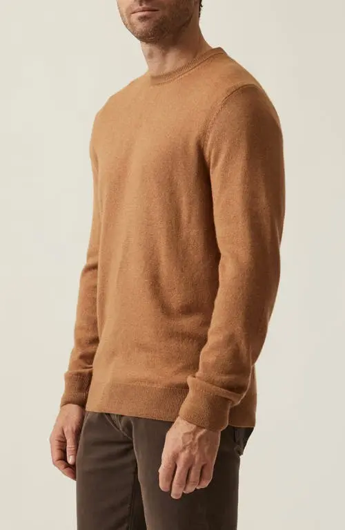 34 Heritage Cashmere Blend Crewneck Sweater - Tobacco