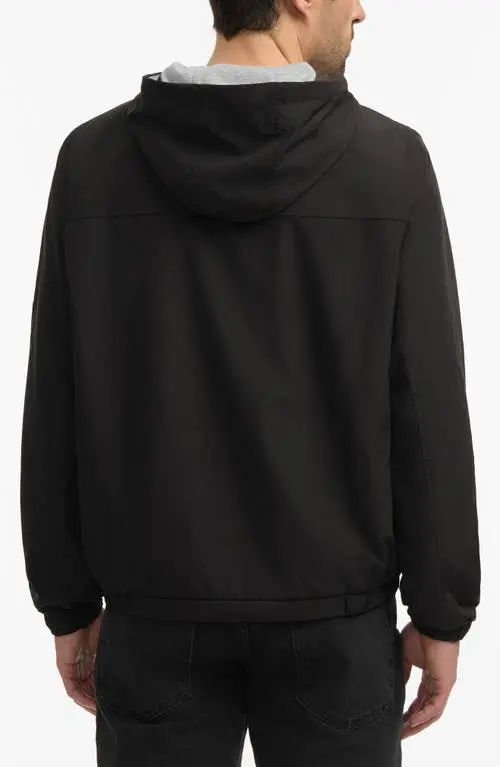 Hunter Baltico Reversible Water Repellent Jacket - Black/red