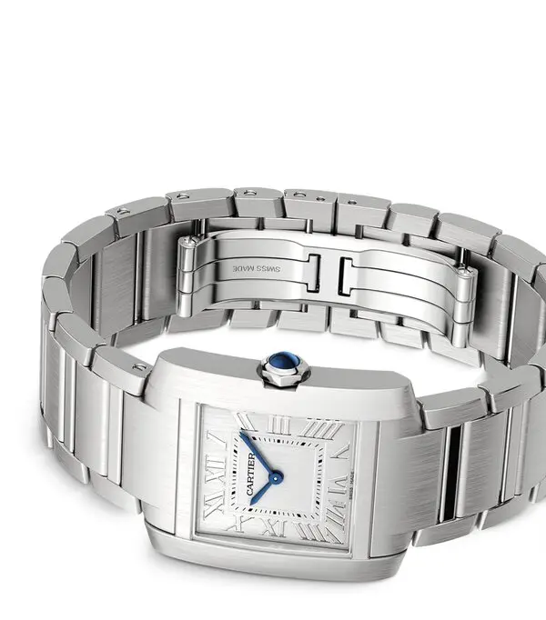 Cartier Medium Stainless Steel Tank Française Watch