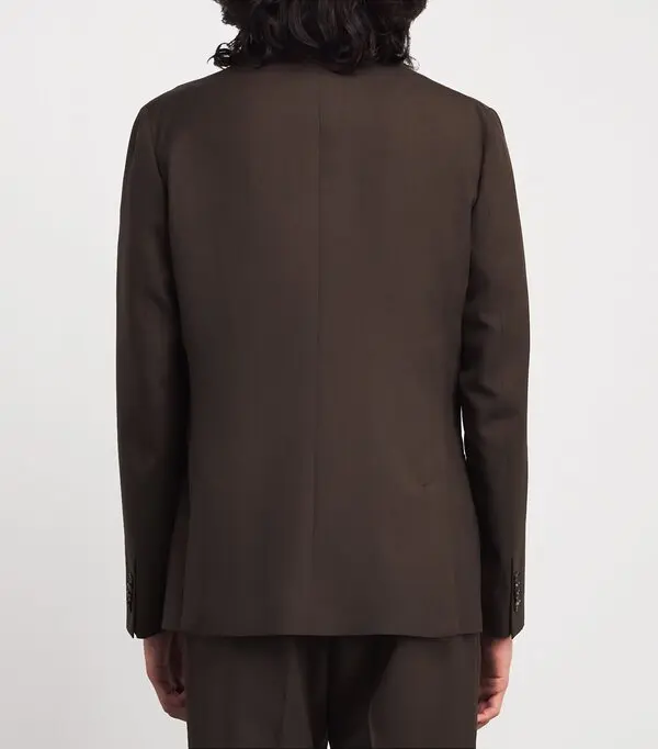 Paul Smith Wool Patch-pocket Blazer - Brown