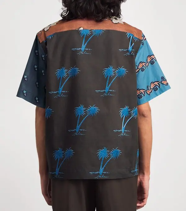 Paul Smith Cotton Mix-up Short-sleeve Shirt
