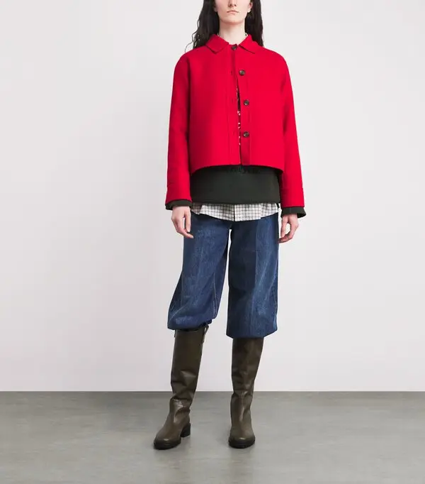 Barbour Wool-blend Amanda Overshirt