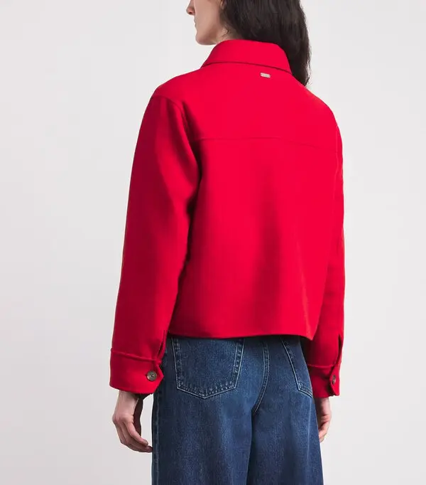 Barbour Wool-blend Amanda Overshirt
