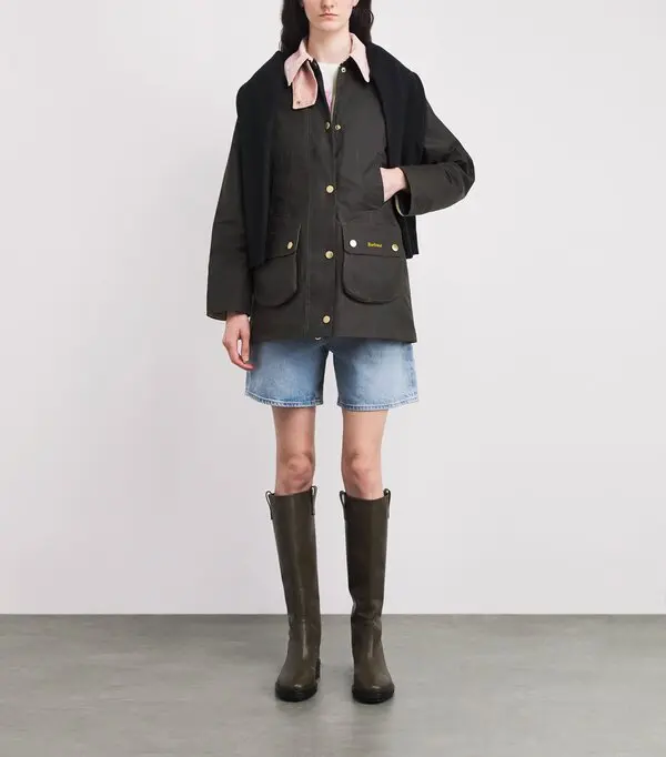 Barbour Waxed Cotton Modern Beadnell Coat
