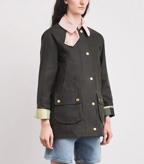 Barbour Waxed Cotton Modern Beadnell Coat