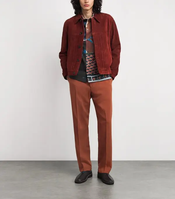 Paul Smith Wool Pleated Trousers