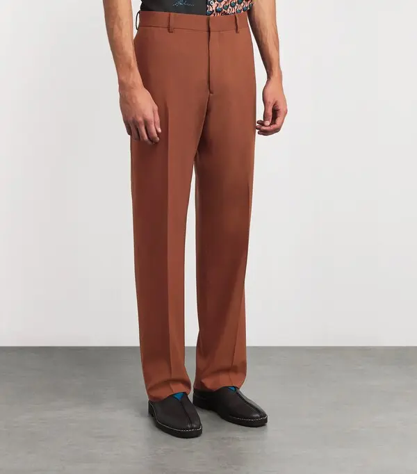 Paul Smith Wool Pleated Trousers