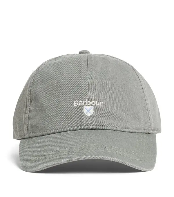 Barbour Cotton Cascade Baseball Cap - Green