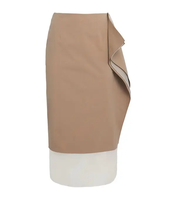 VORANIDA Layered Midi Skirt