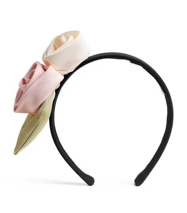 JESSIE AND JAMES Midsommer Headband - Black