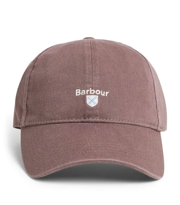 Barbour Cotton Cascade Sports Cap - Burgundy