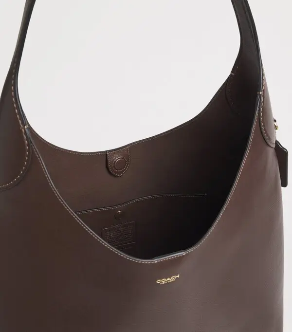 COACH Leather Brooklyn Shoulder Bag - Brown