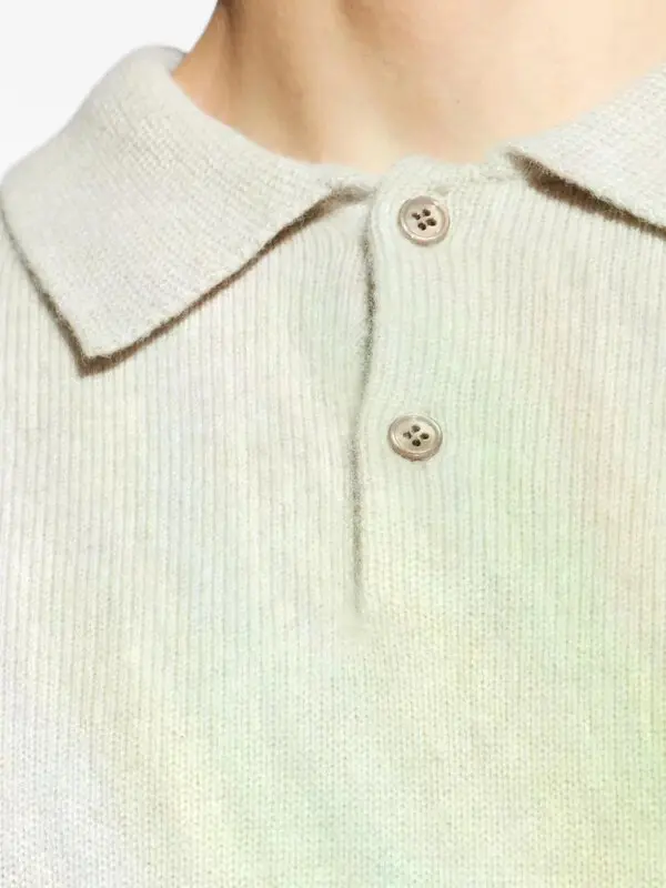 LISA YANG Buttoned Polo Shirt - Neutrals