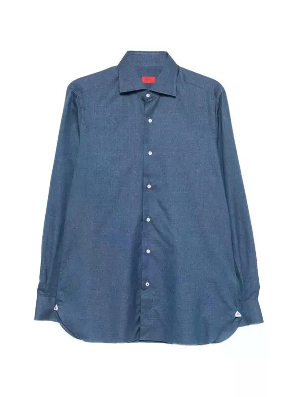 Isaia Button-fasteining Shirt