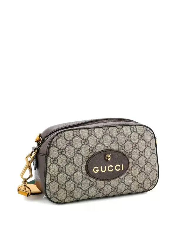 Gucci Neo Vintage Camera Messenger Bag Gg Coated Canvas - Brown