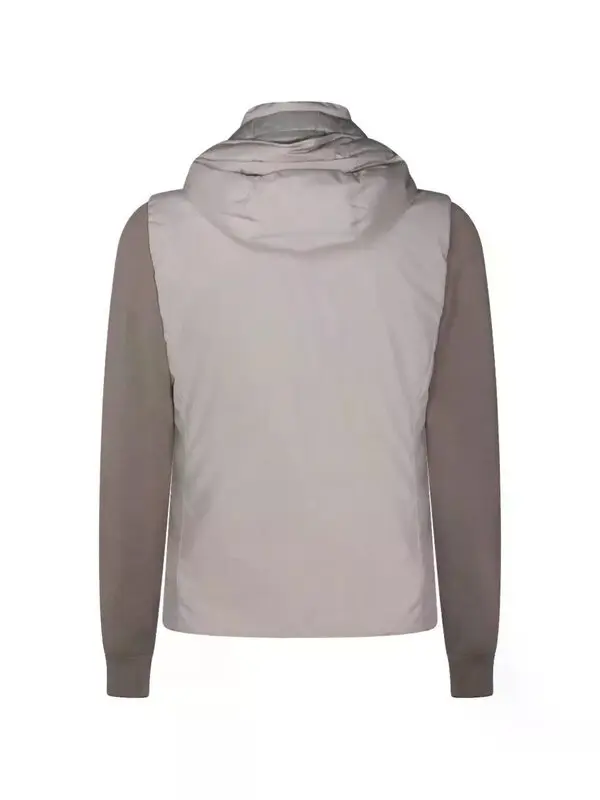 MOORER Hooded Zip Jacket - Neutrals