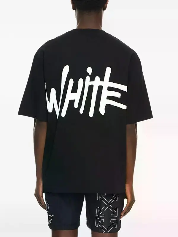 Off-White Spray Logo T-shirt - Black