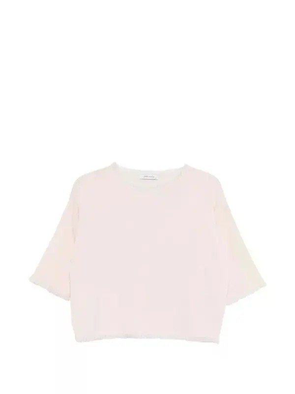 PHILO-SOFIE Fringed-hem T-shirt