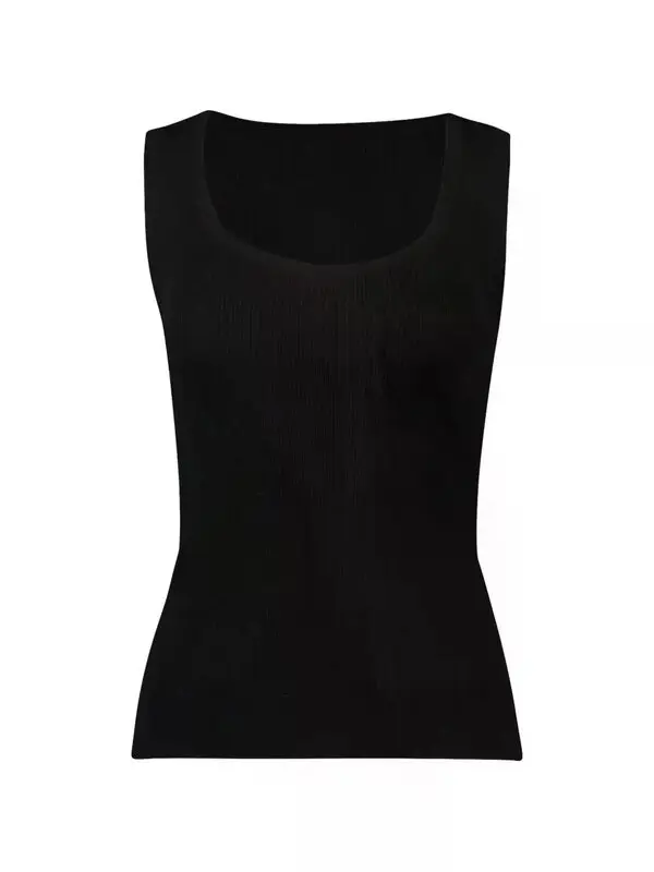 LARS ANDERSSON Scoop-neck Ribbed Tank Top