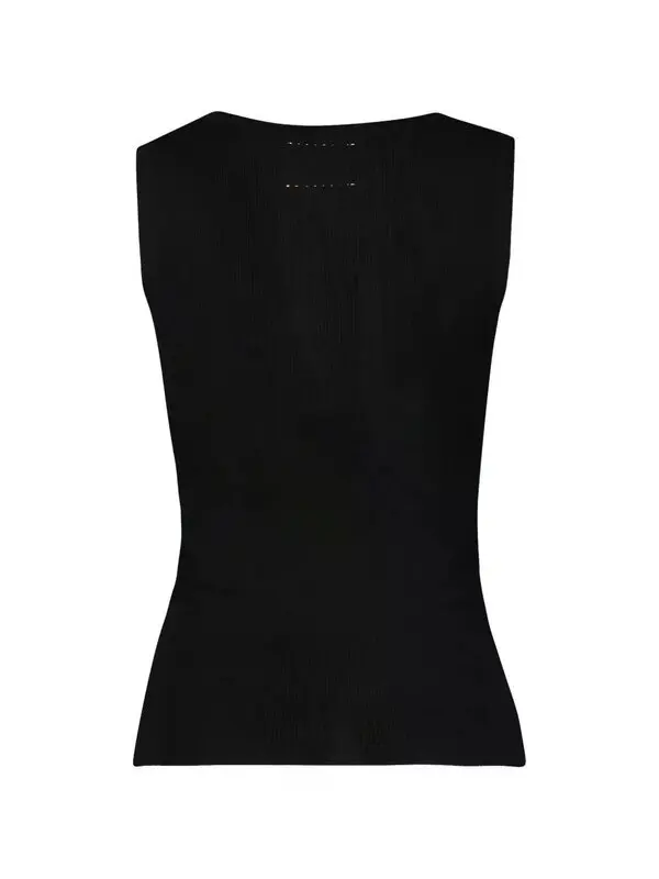 LARS ANDERSSON Scoop-neck Ribbed Tank Top