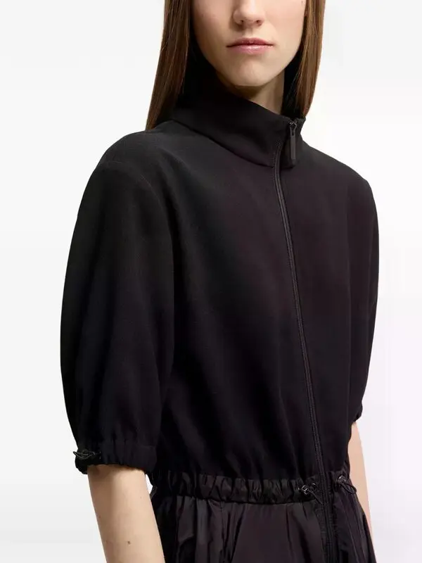 Moncler Logo Patch Midi Dress