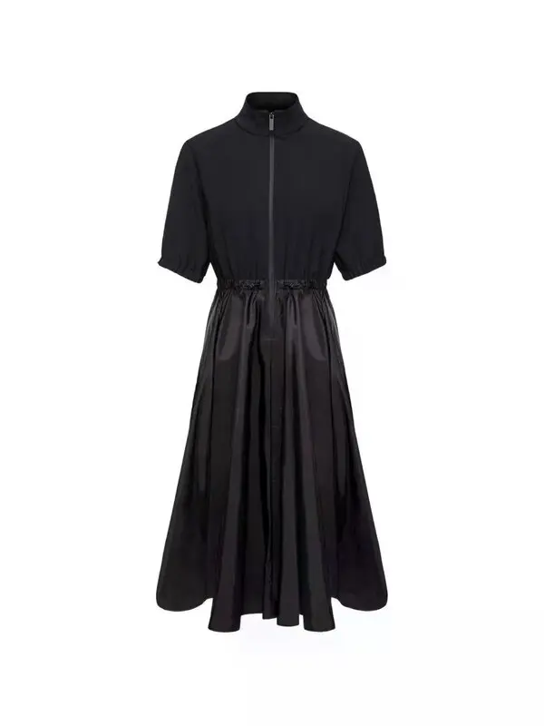Moncler Logo Patch Midi Dress