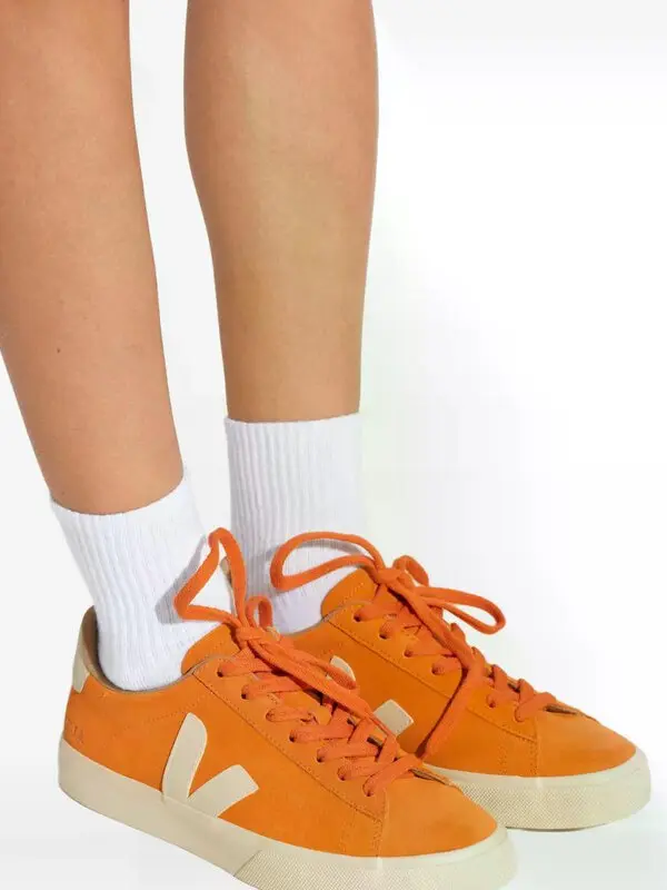 VEJA Campo Panelled Sneakers - Orange